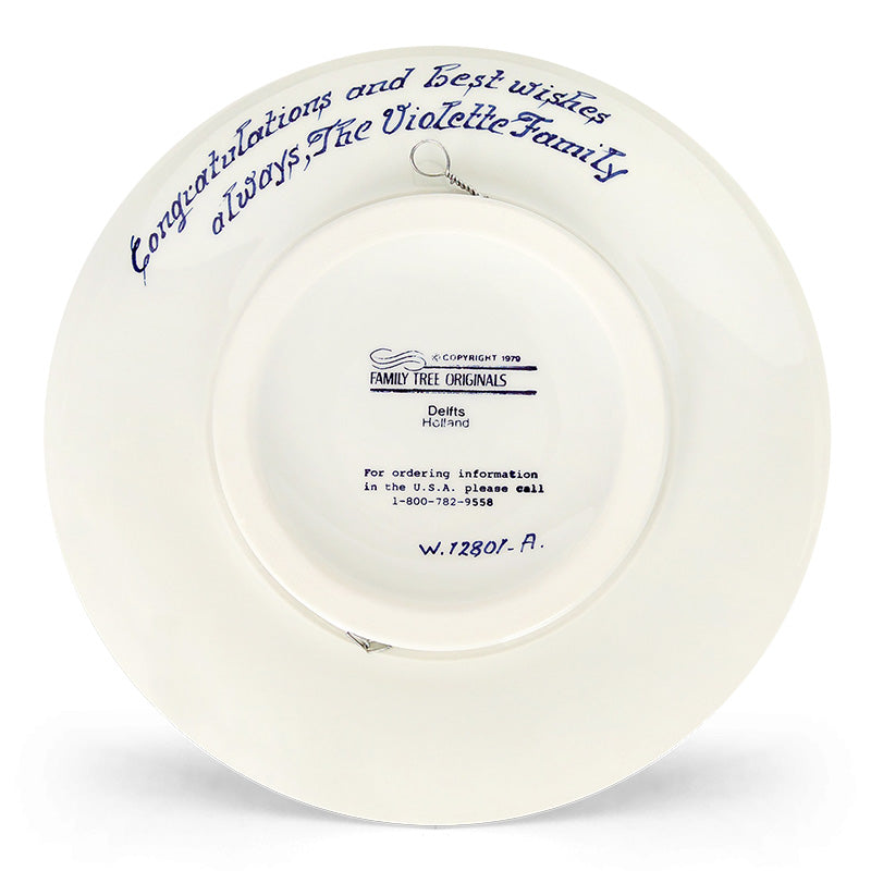 Buy Multicolored Birth Plate | Shop Multicolored Birth Plate